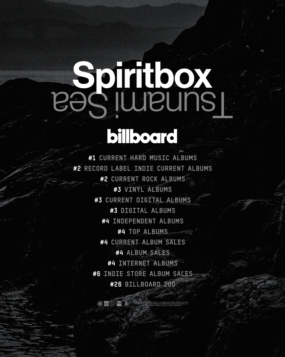 Spiritbox 'Tsunami Sea' Scores Top Chart Placements – PALE CHORD