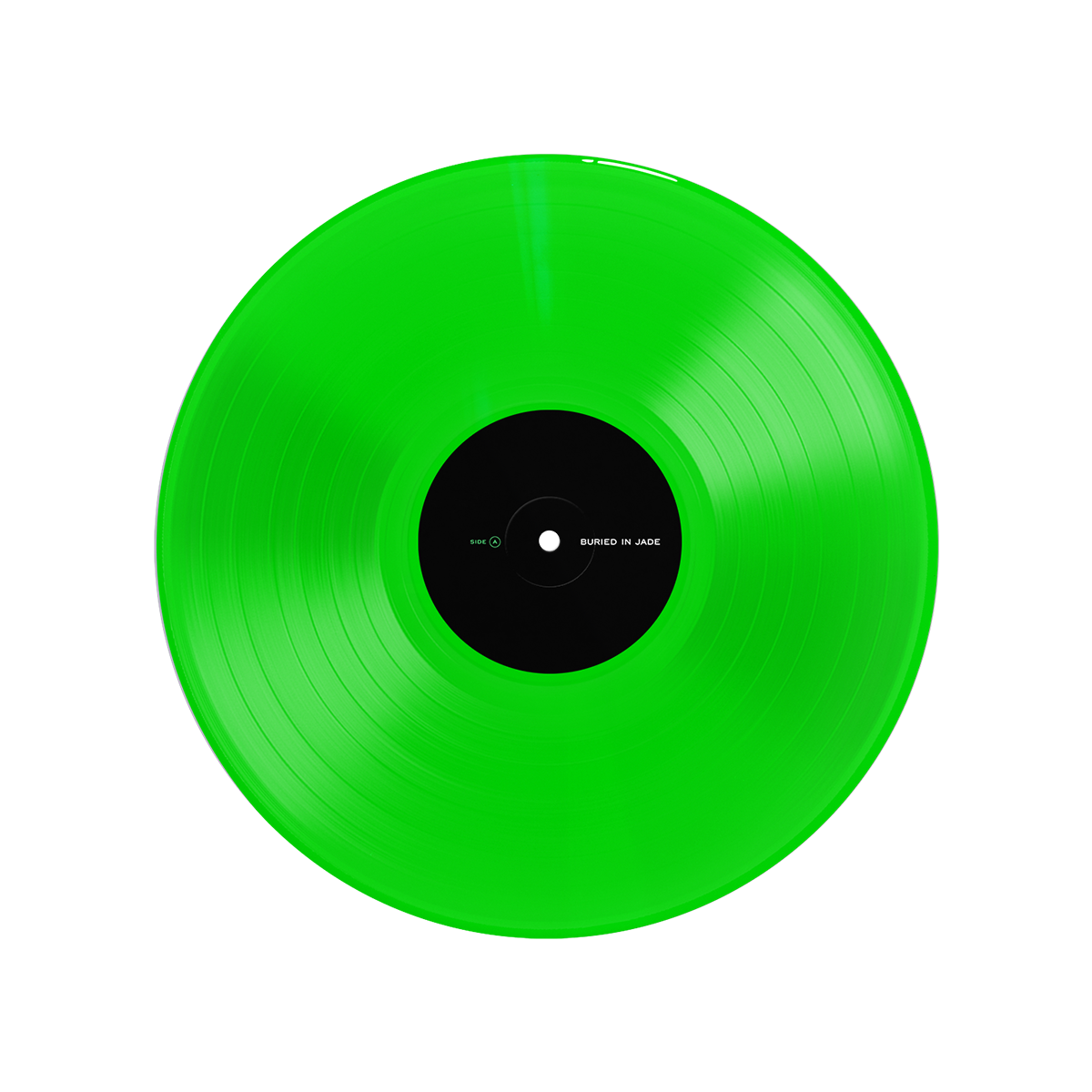 Buried In Jade Neon Green Vinyl LP – PALE CHORD